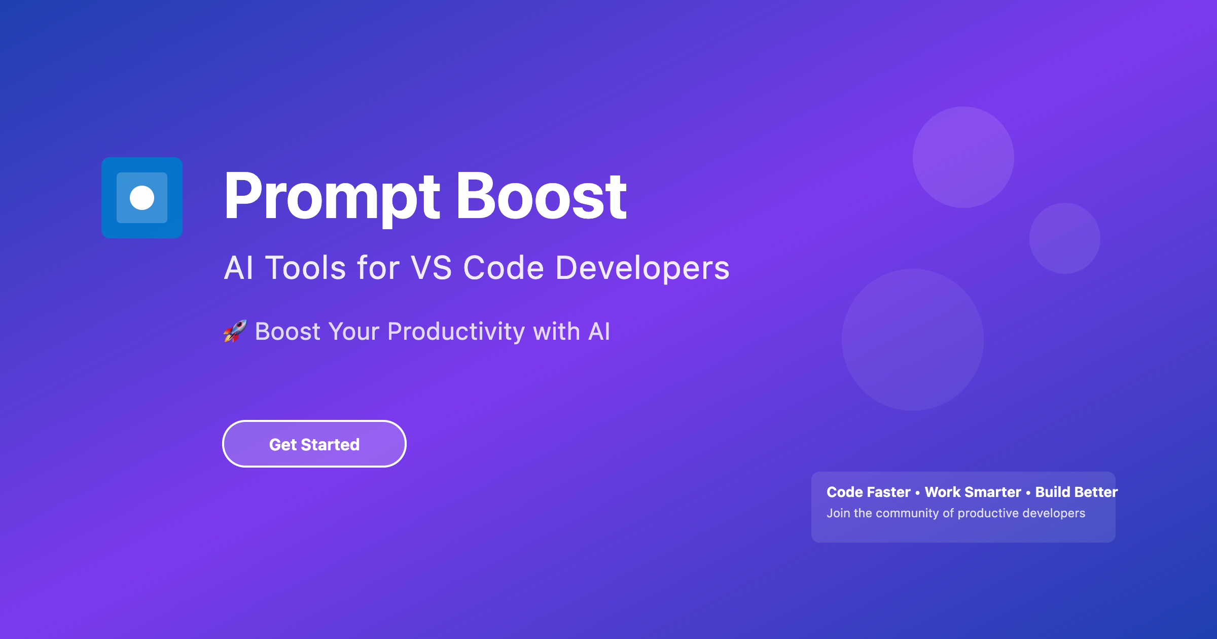 Prompt Boost - AI-Powered VS Code Extensions